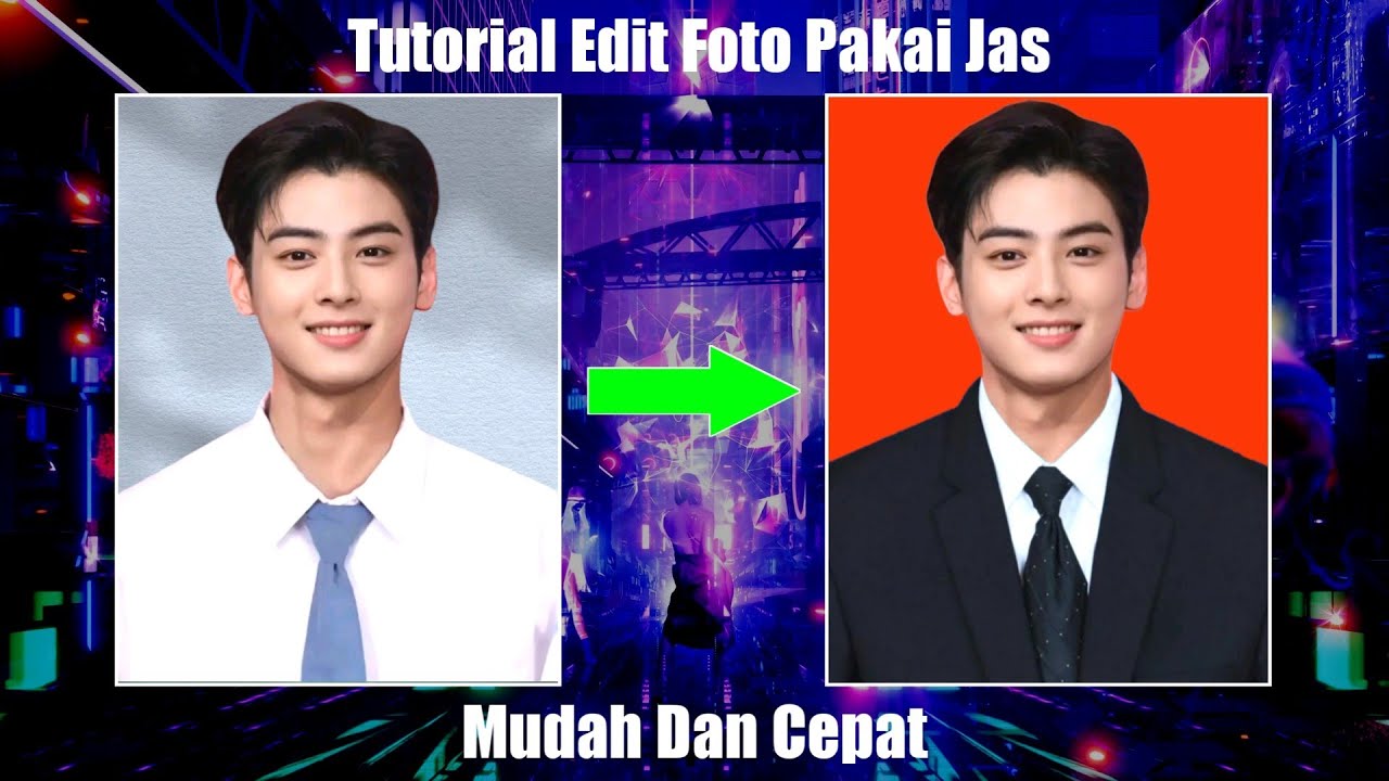 Cara Edit Foto Pakai Jas Dan Dasi di hp android - YouTube