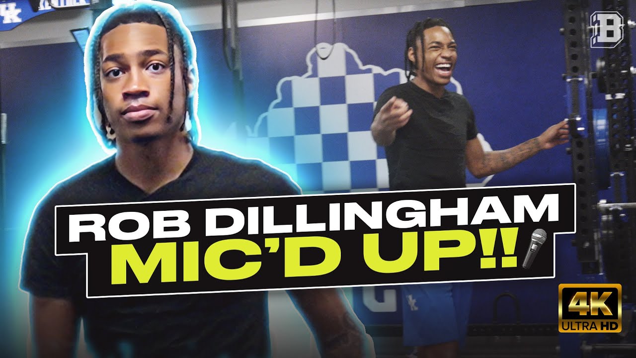 NBA Draft Prospect Rob Dillingham Mic'd Up During INTENSE Kentucky ...