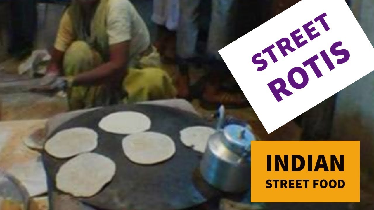 Very FAST Roti Making by ROTI QUEEN | Street scenes from Haridwar - YouTube