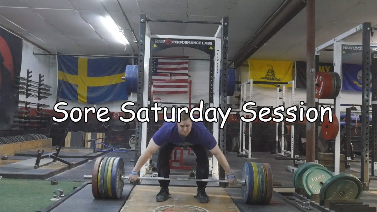 Sore Saturday Training Session - YouTube