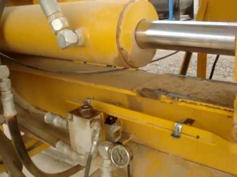 Tire debeader after modifications - YouTube