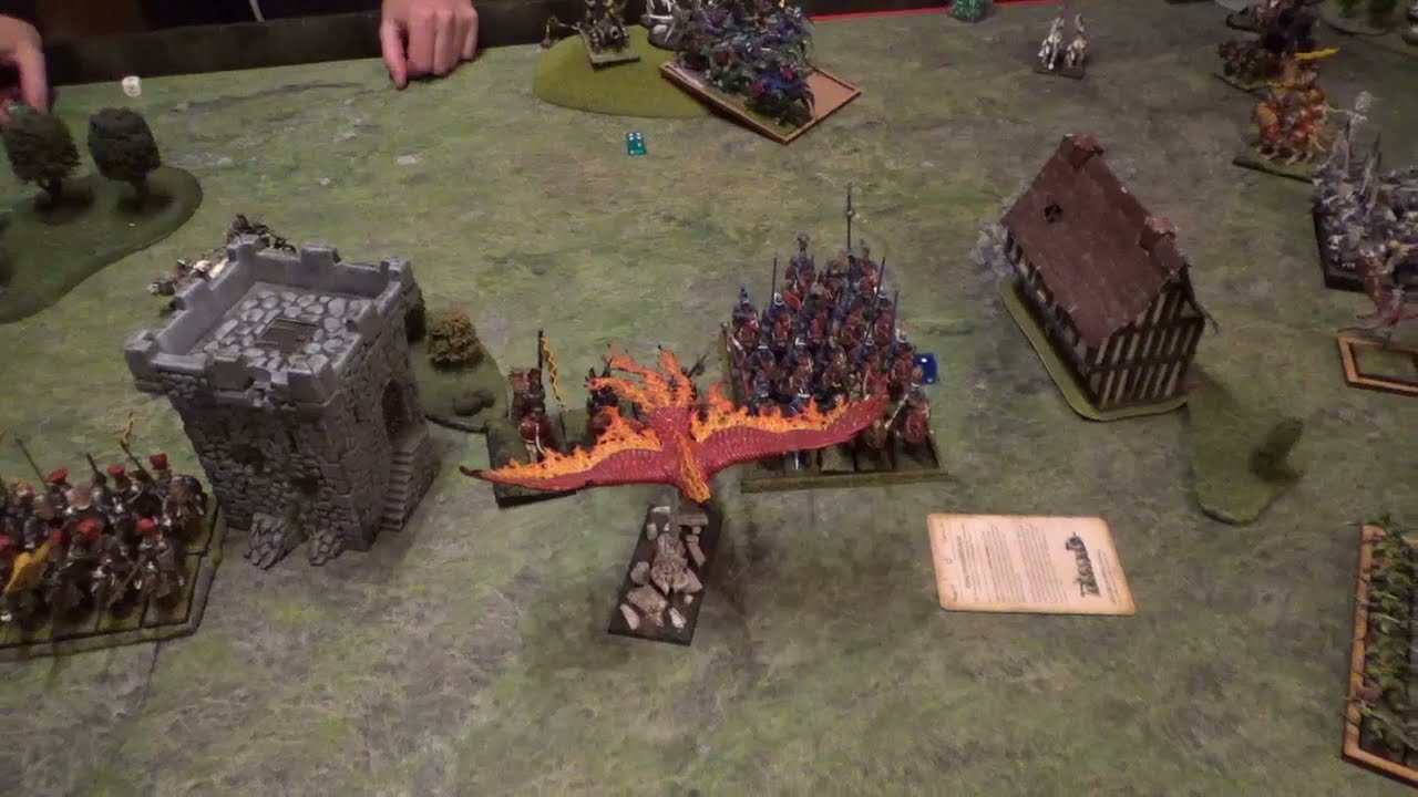 High Elves / Empire vs Lizardmen / Lizardmen - 2400 Points WHFB 8th ...