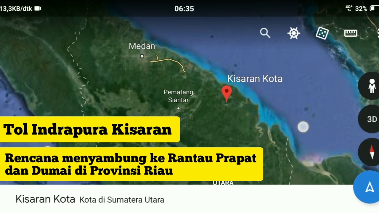 Coming Soon Proyek Tol Indrapura Kisaran - YouTube