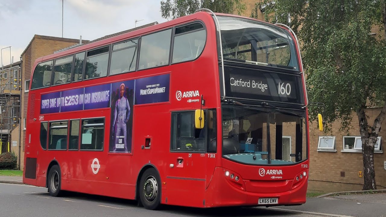 Full Ibus Visual. 160 Catford Bridge - Sidcup Station. LK65EMV. T312 ...