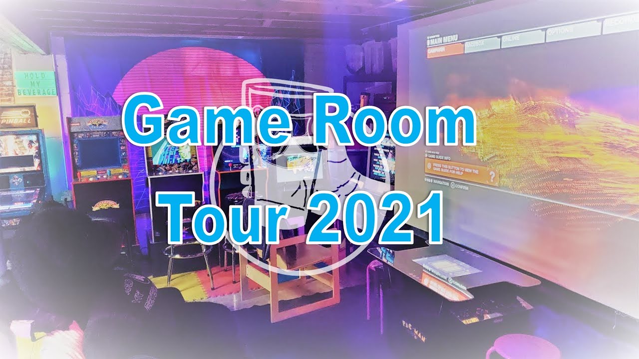 Home Arcade and Game Room Tour March 2021 - YouTube