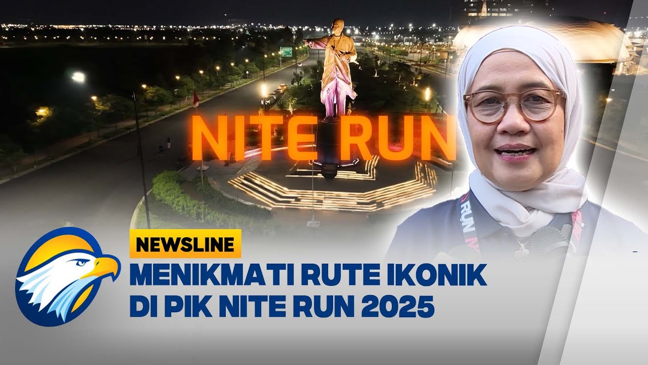 PIK Nite Run 2025: Rute Ikonik & Nikmati Sunset di PIK 2 - YouTube