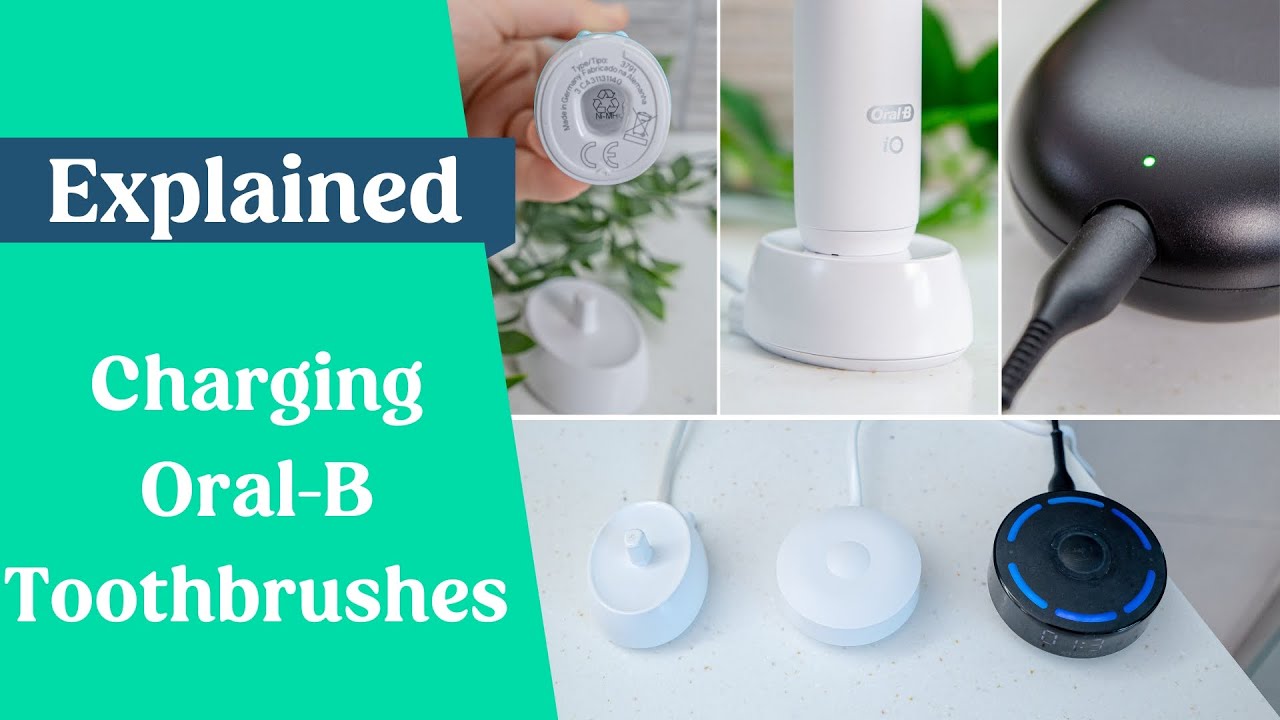 How To Charge an Oral-B Electric Toothbrush - YouTube