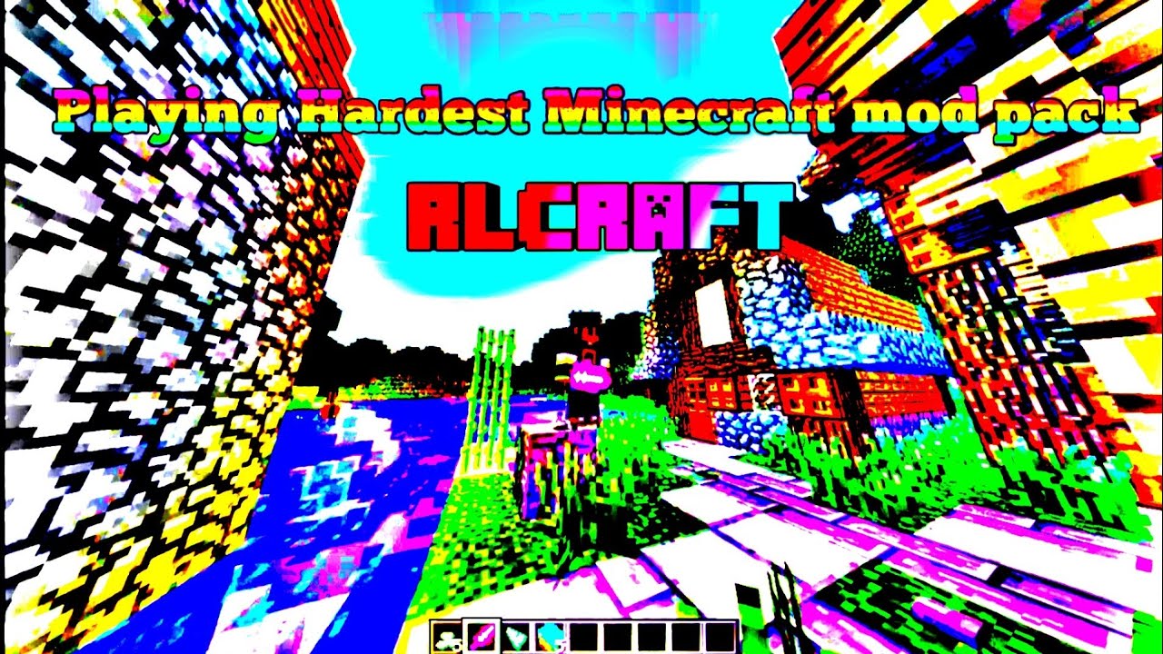 PLAYING HARDEST MINECRAFT MOD PACK RLCRAFT - YouTube