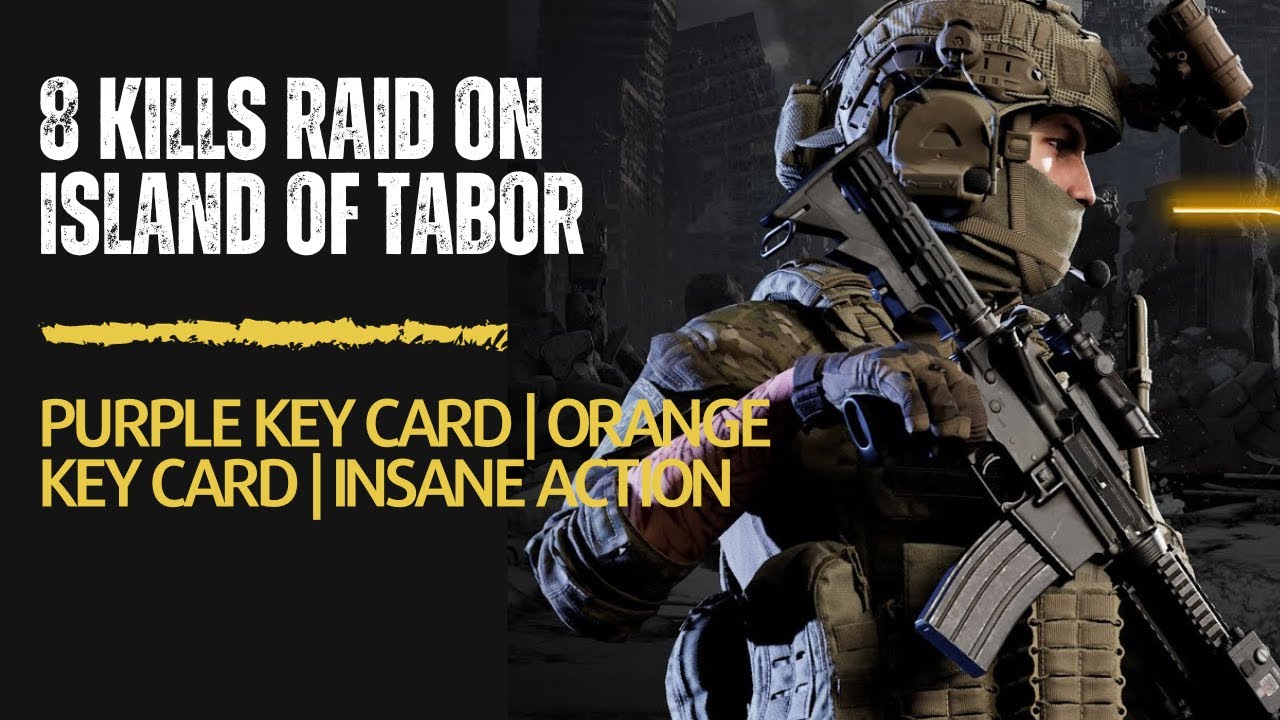 8 Kills Raid | Purple & Orange Key Card Runs | Insane Action - YouTube