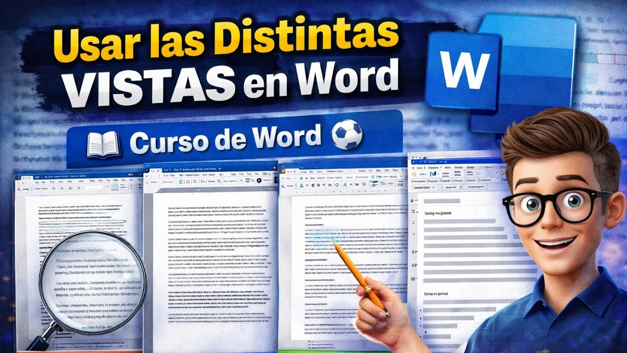 👁️ CÓMO USAR las DISTINTAS VISTAS en WORD - Curso de Word - YouTube