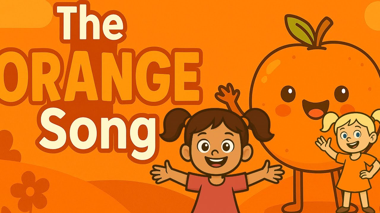 THE ORANGE SONG 🎵 | Learn Colors for Kids with Vivi’s Learning Land 🧡 ...