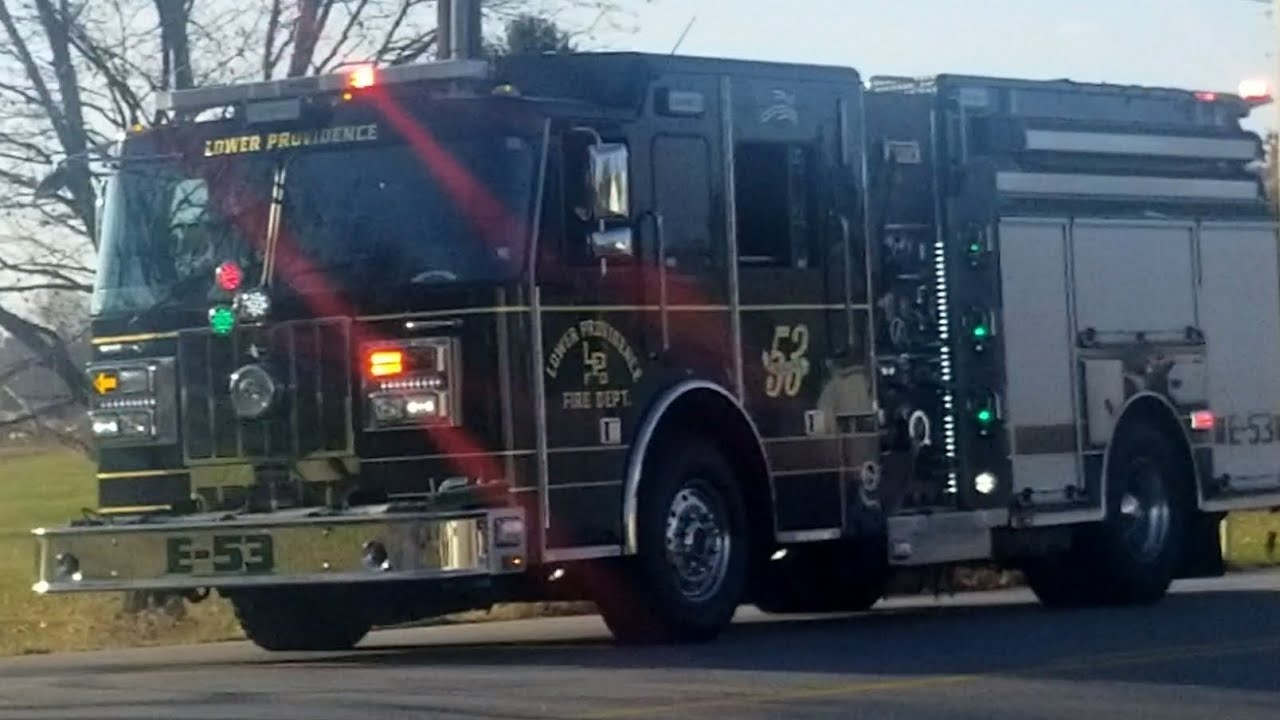 Lower providence Engine 53 responding - YouTube