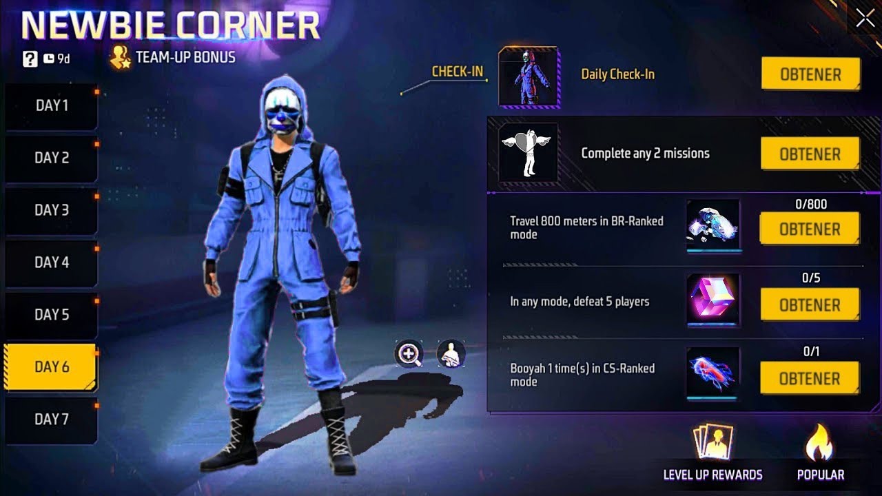 NUEVAS RECOMPENSAS EN FREE FIRE ️ CRIMINAL AZUL REGRESA RECOMPENSAS ...