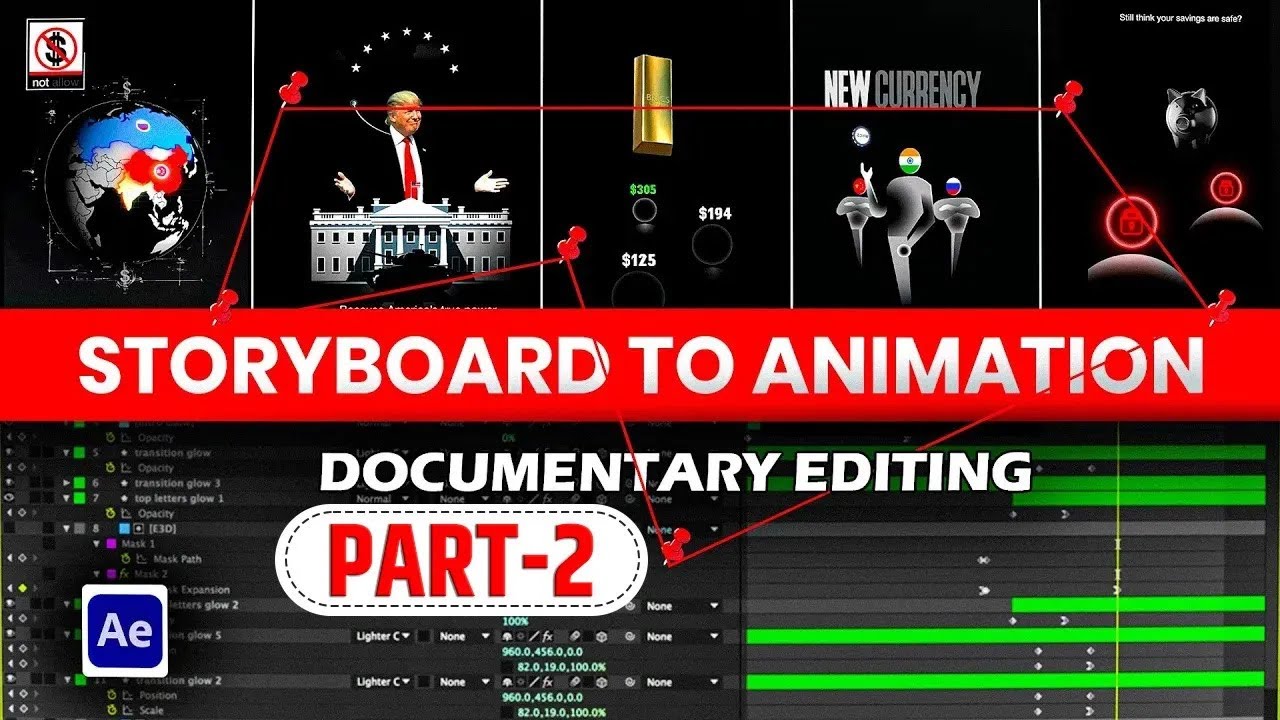 Storyboard to Animation in After Effects | Documentary-Style Video ...