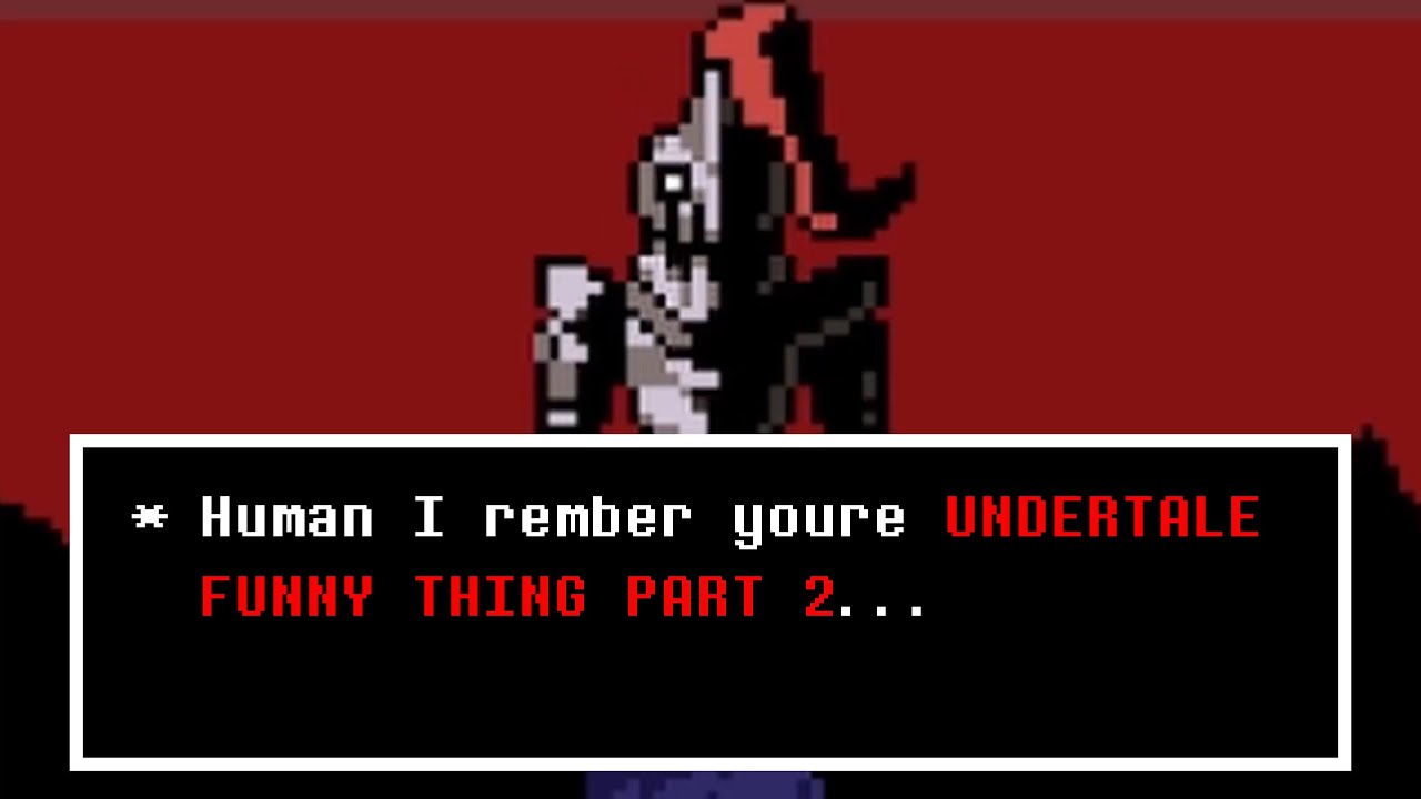Undertale Funny Thing Part 2 - YouTube