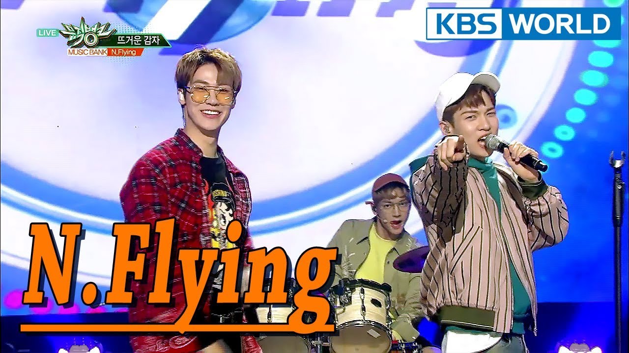 N.Flying - Hot Potato | 엔플라잉 - 뜨거운 감자 [Music Bank / 2018.01.26] - YouTube