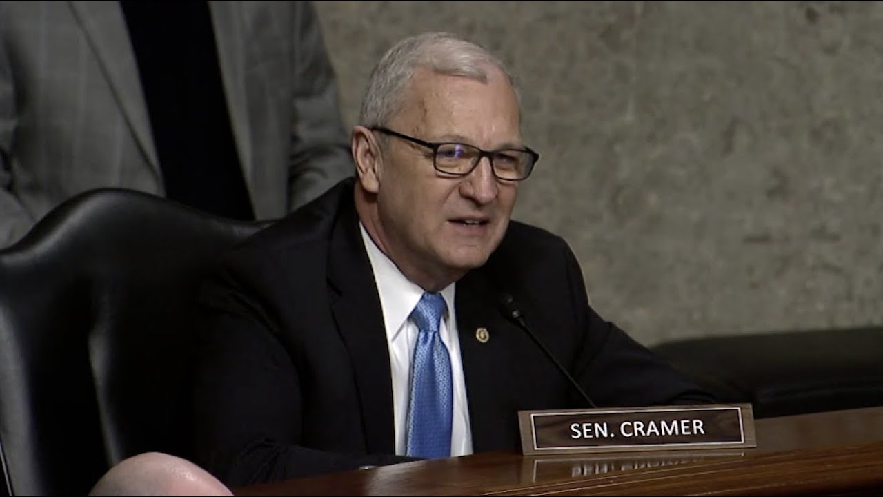 Sen. Cramer Questions Panel on Rural Development, Sustainable Solutions ...