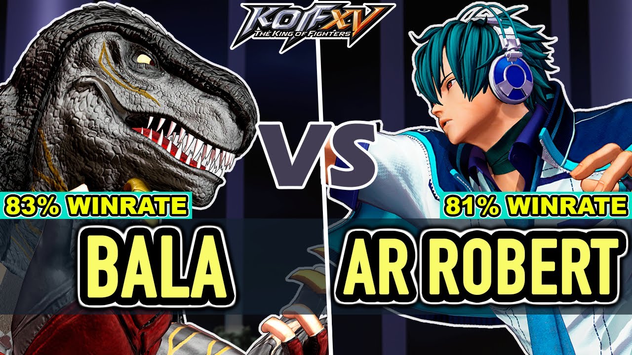 KOF XV Bala (Dinosaur/Ángel/Iori) vs Ar Robert (Shun'ei/Benimaru/Isla ...