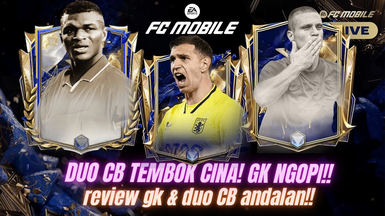 BEST GK & DUO CB FC MOBILE! REKOMENDASI GK DAN DUET CB TERBAIK DI FC MOBILE REVIEW GAMEPLAY ...