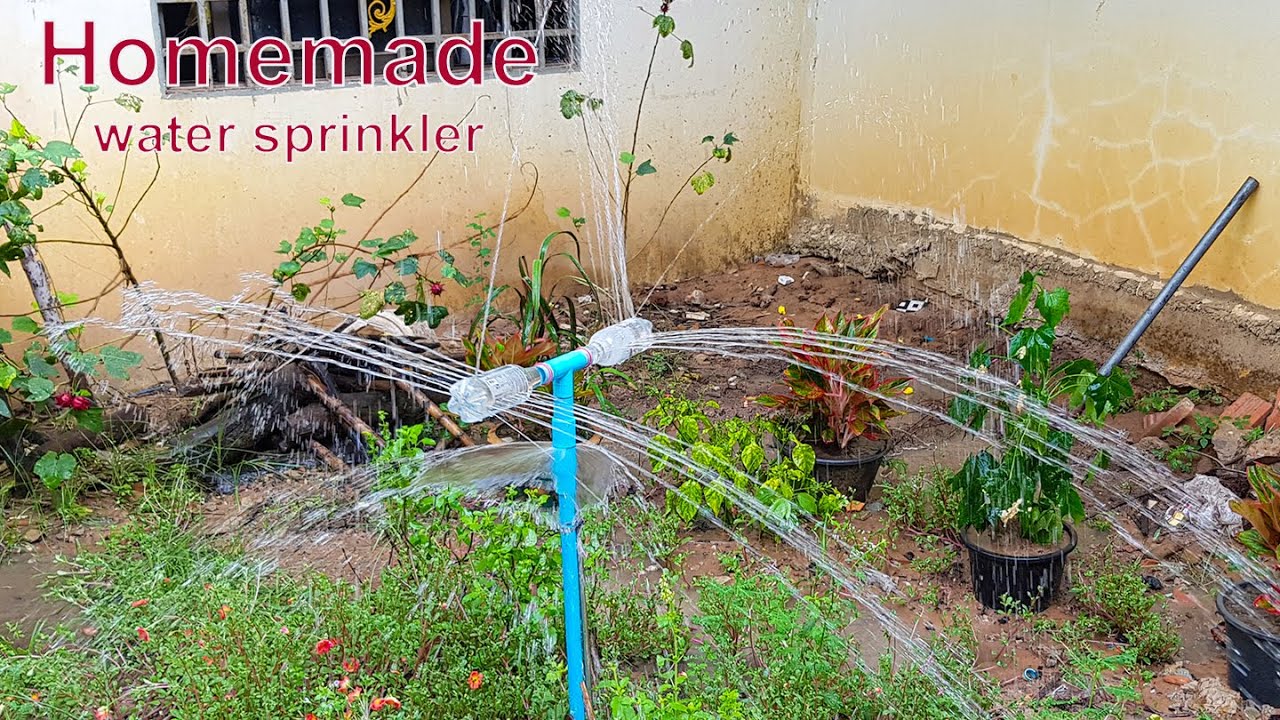 Amazing idea how to make water sprinkler from plastic bottle #shorts # ...