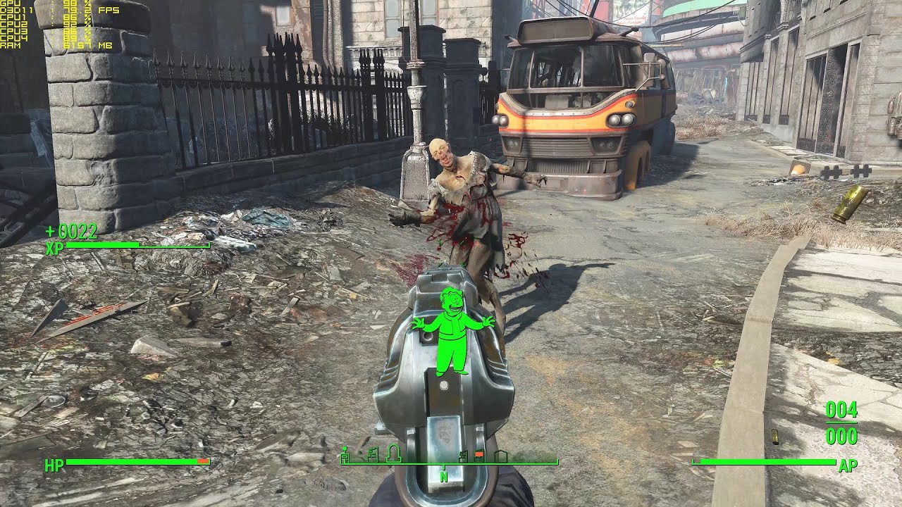 4K Fallout 4 GTX 1080 Gameplay FPS Test - YouTube