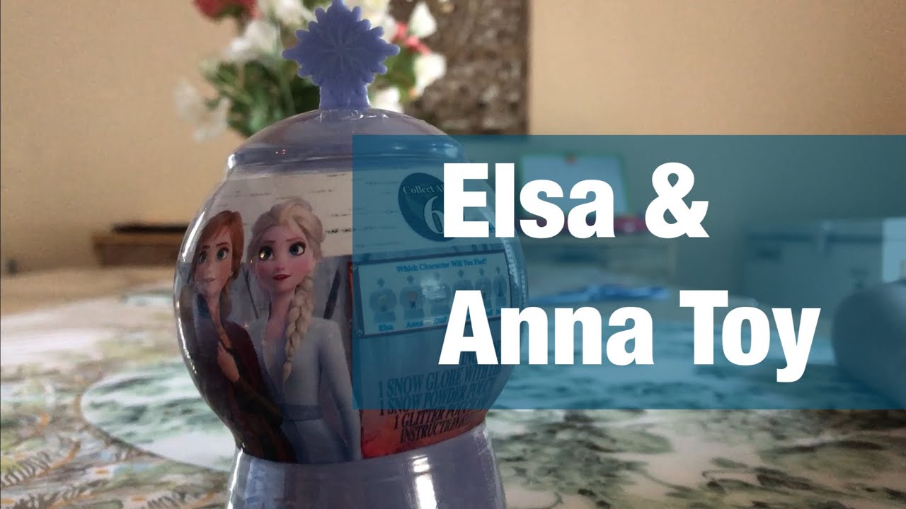 Elsa & Anna Water Toy - YouTube
