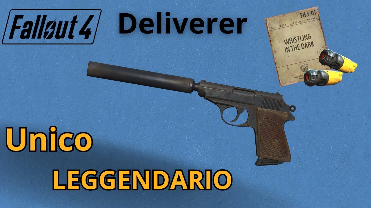 Unica LEGGENDARIA a Lvl 1 su Fallout 4 | DELIVERER Guida - YouTube
