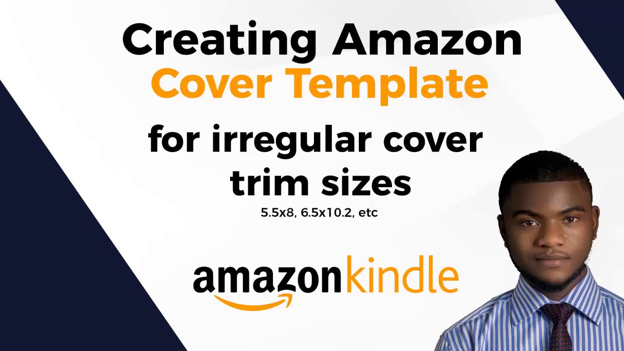 How to create a cover template for Amazon KDP paperback without using ...