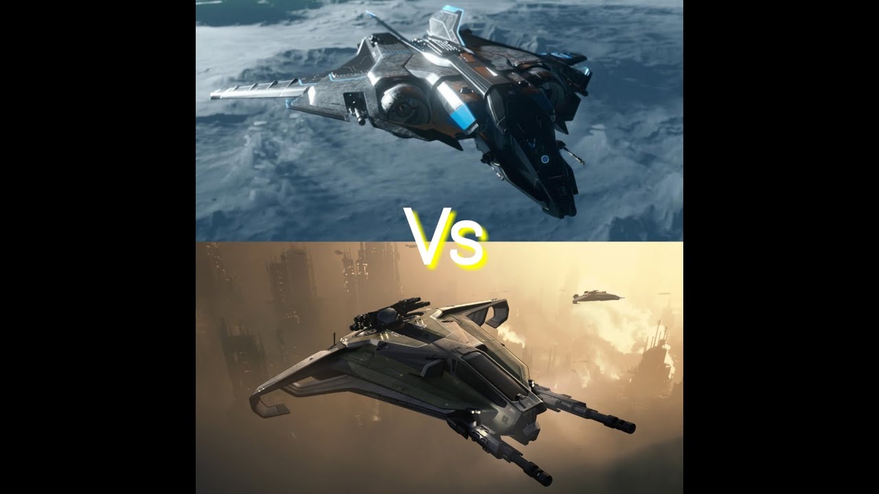 Star Citizen 3.2. (Sabre Comet Vs Anvil Hurricane) - YouTube