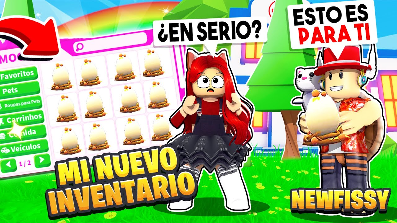 DESCUBRO AL CREADOR DE ADOPT ME *REGALANDO HUEVOS DE BOSQUE* y LE ...