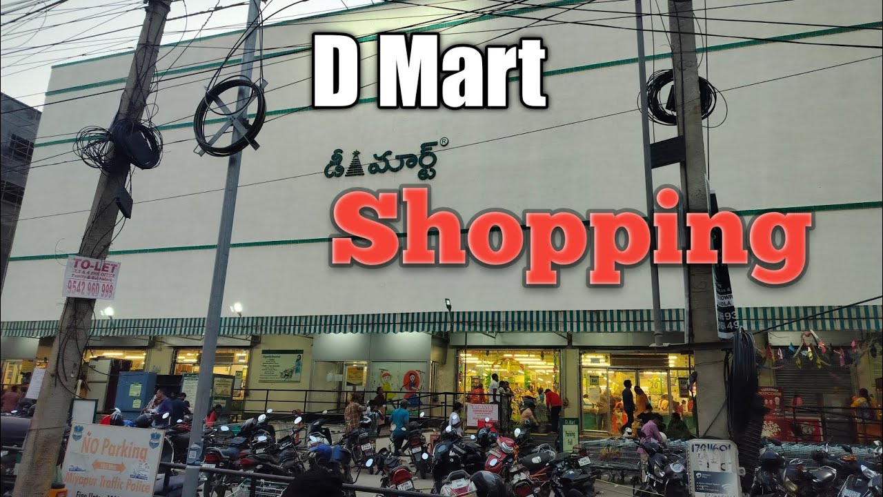 D Mart Shopping in Hyderabad - YouTube