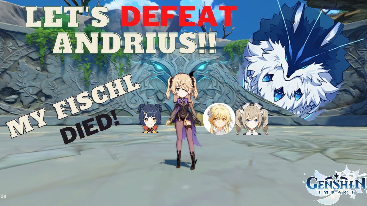 How to Defeat Weekly Boss, Andrius - Sad Fate of Fischl | Genshin ...