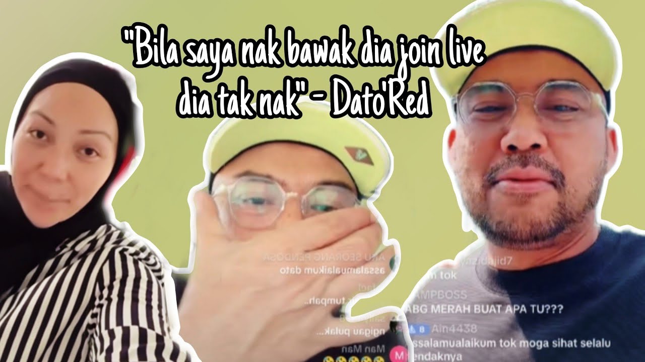 Dato Red Pelawa Datin Red Jadi Model Tudung, Tapi Permintaan Beliau ...