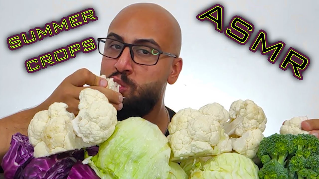 Mr. Food ASMR || Mukbang || ASMR || summer crops - YouTube