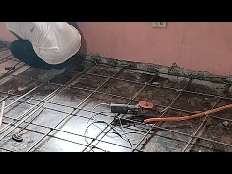 latag ng bakal pang slab - YouTube