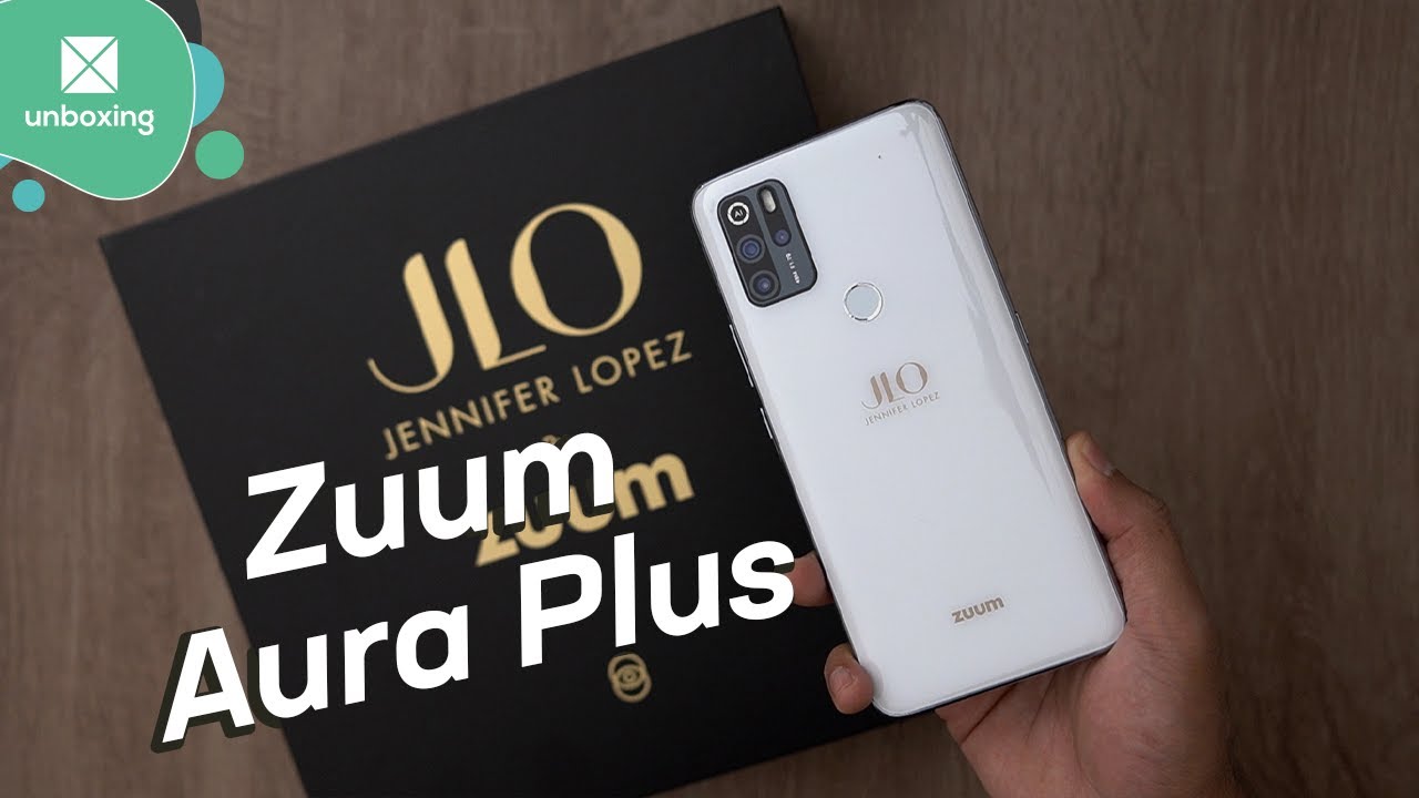El celular de Jeniffer Lopez: Zuum Aura Plus by JLO | Unboxing en ...