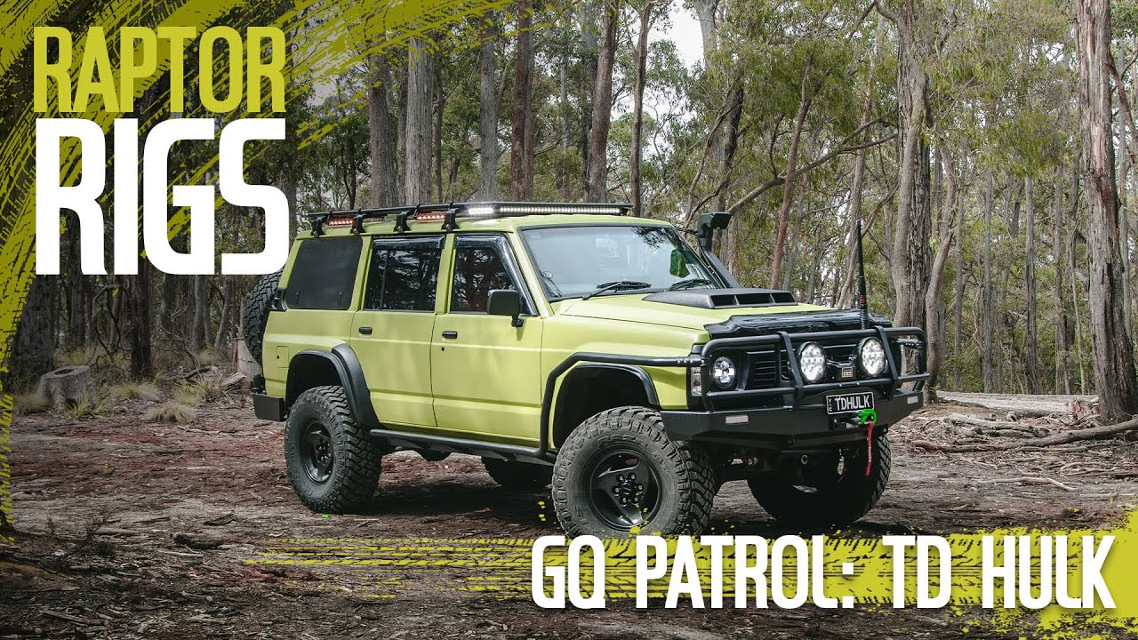 RAPTOR COATED GQ PATROL - RAPTOR RIGS - YouTube