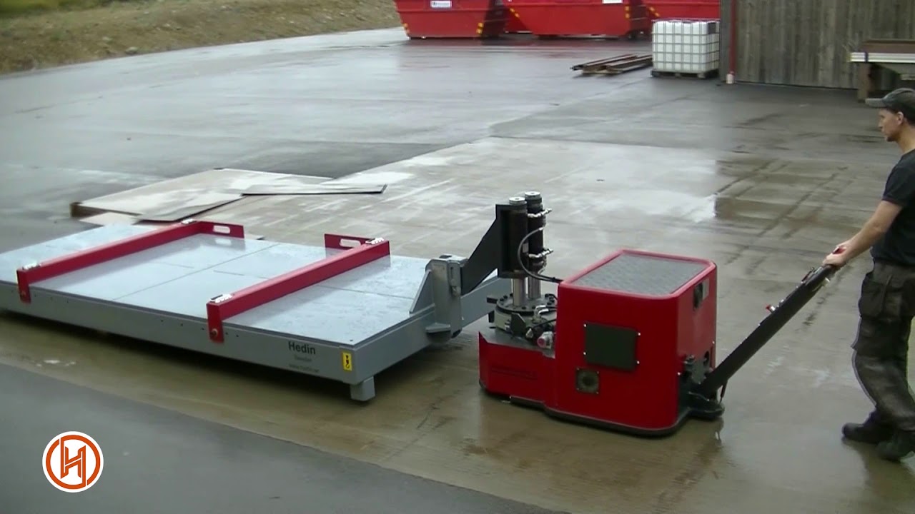 120,000 lbs. PTT6 Power Tugger | Hedin USA - YouTube
