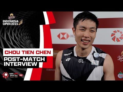 Why the Istora feels like home to Chou Tien Chen | #IndonesiaOpen2025