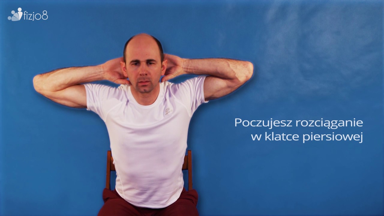 Opad tułowia w przód w siadzie - YouTube