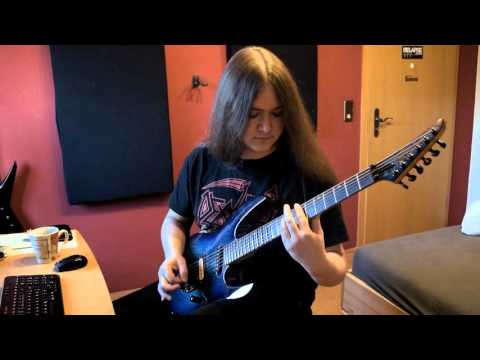 Death - Crystal Mountain (FULL GUITAR COVER WITH SOLOS)