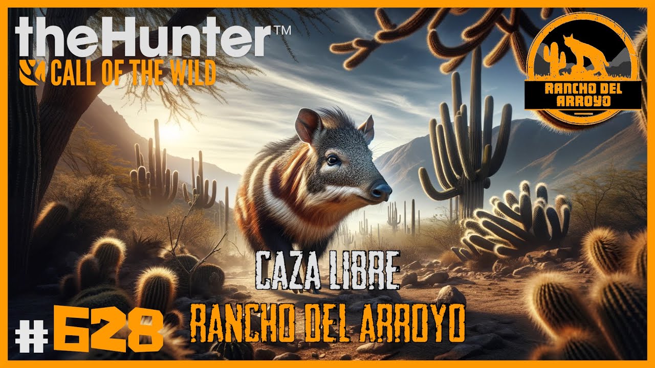 RONDA DE CAZA LIBRE EN RANCHO DEL ARROYO - SUPER RARO DE PECARÍ (OCRE ...