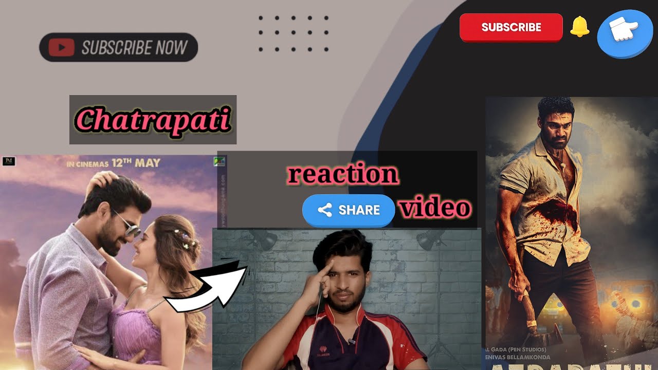 chatrapathi south indian raction video - YouTube