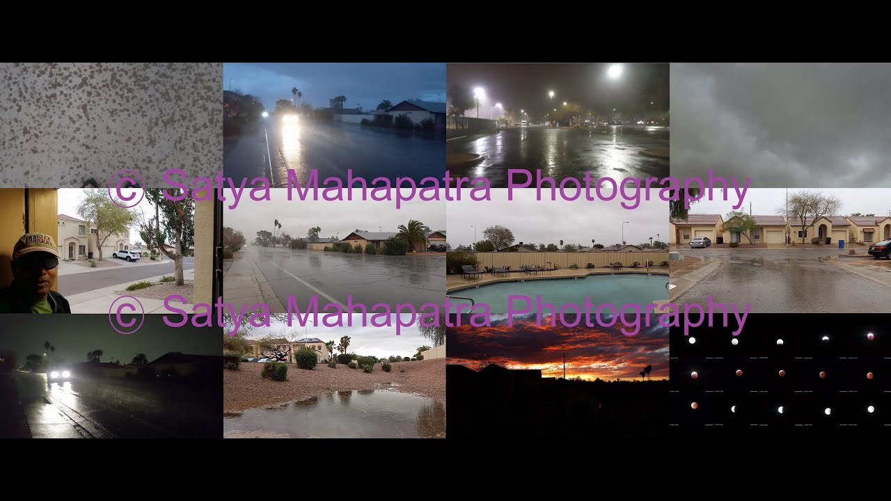 TOTAL Lunar Eclipse + BIG Storm ⛈ After 7 Months of Drought in the ...