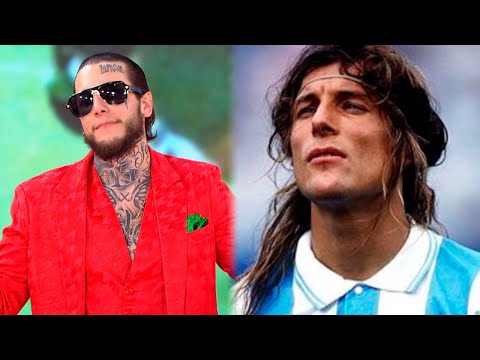 La reacción de Alex Caniggia cuando le preguntaron por su papá el \