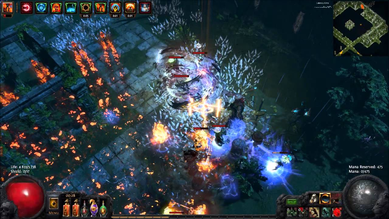 [2.0] PoE Harvester - Courtyard two bosses, -15% max, vulnerability ...