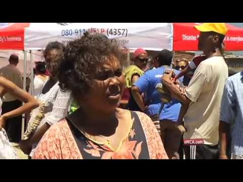 Criminals steal from victims of Valhalla Park fire - YouTube