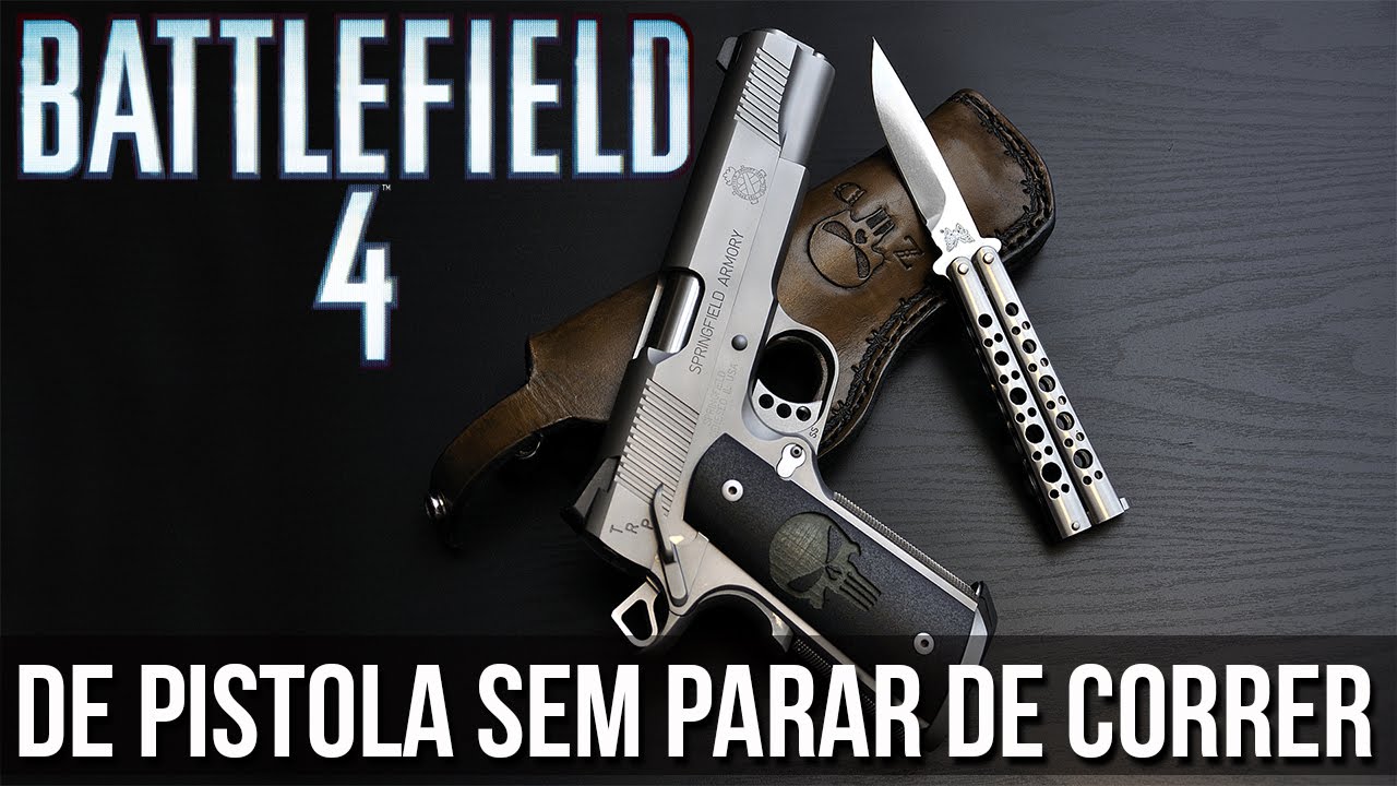 BF4 - Desafio jogar de Pistola sem para de correr - Missão dada é ...