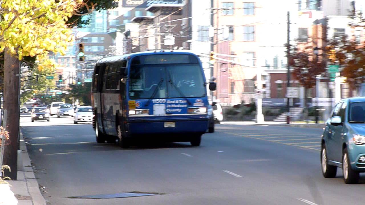 Coach USA Red & Tan in Hudson County (NJT Owned) NovaBUS RTS #1509 ...