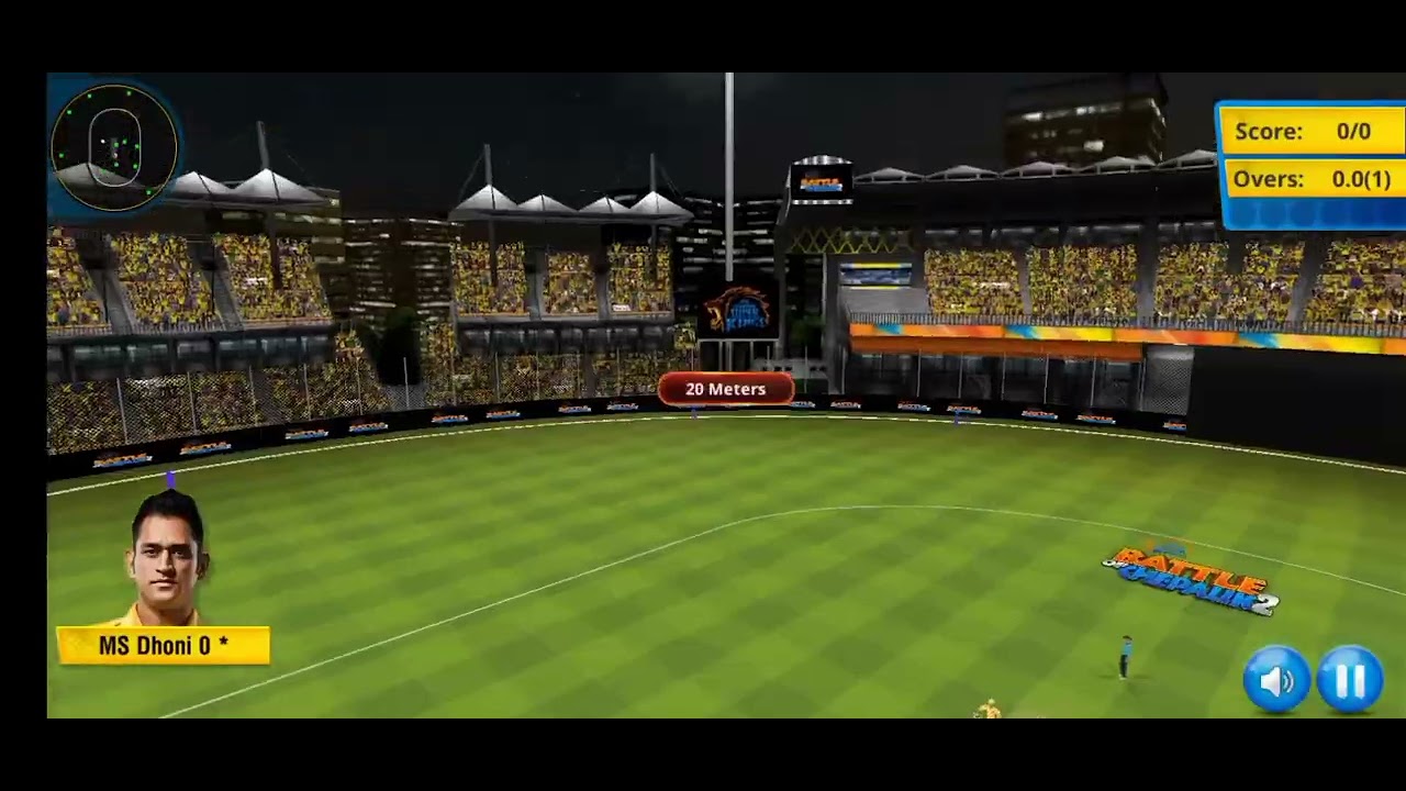 CSK cricket game Dhoni 100 M chhakka - YouTube